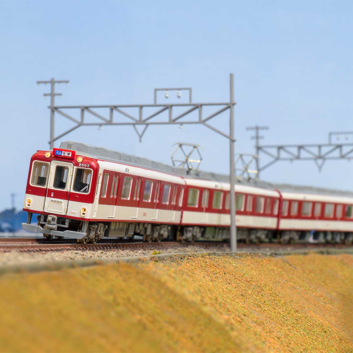 ＜50735＞近鉄2680系タイプ（2682編成）3両編成セット（動力付き）｜Nゲージ車両（完成品モデル）｜Nゲージ鉄道模型のグリーンマックス